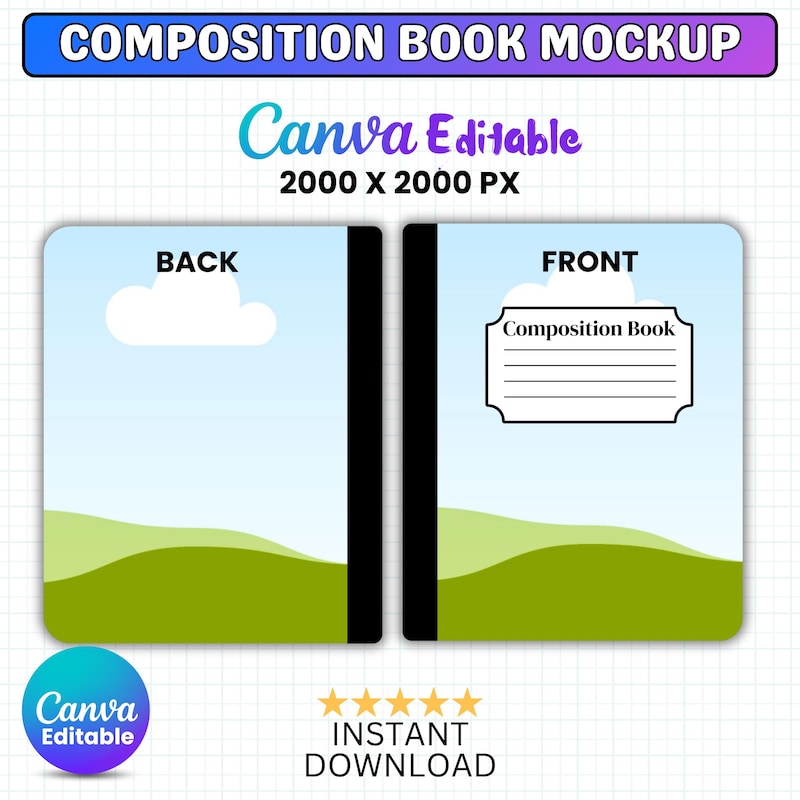 Compostion Mockup - Etsy
