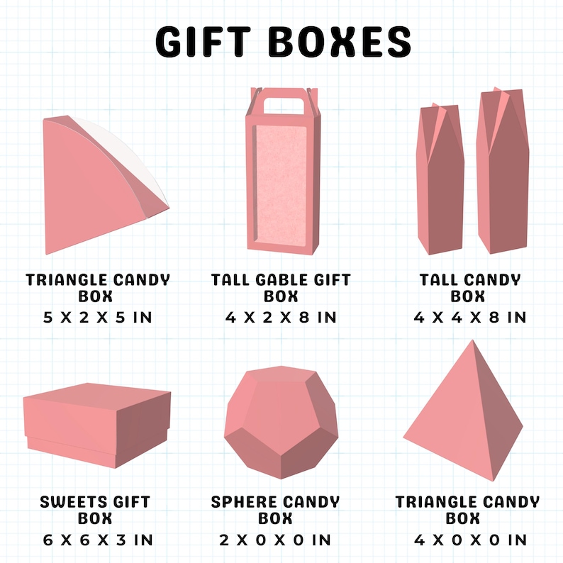 Party Favor Boxes & Purse Bundle Editable Canva Template,custom Gift ...