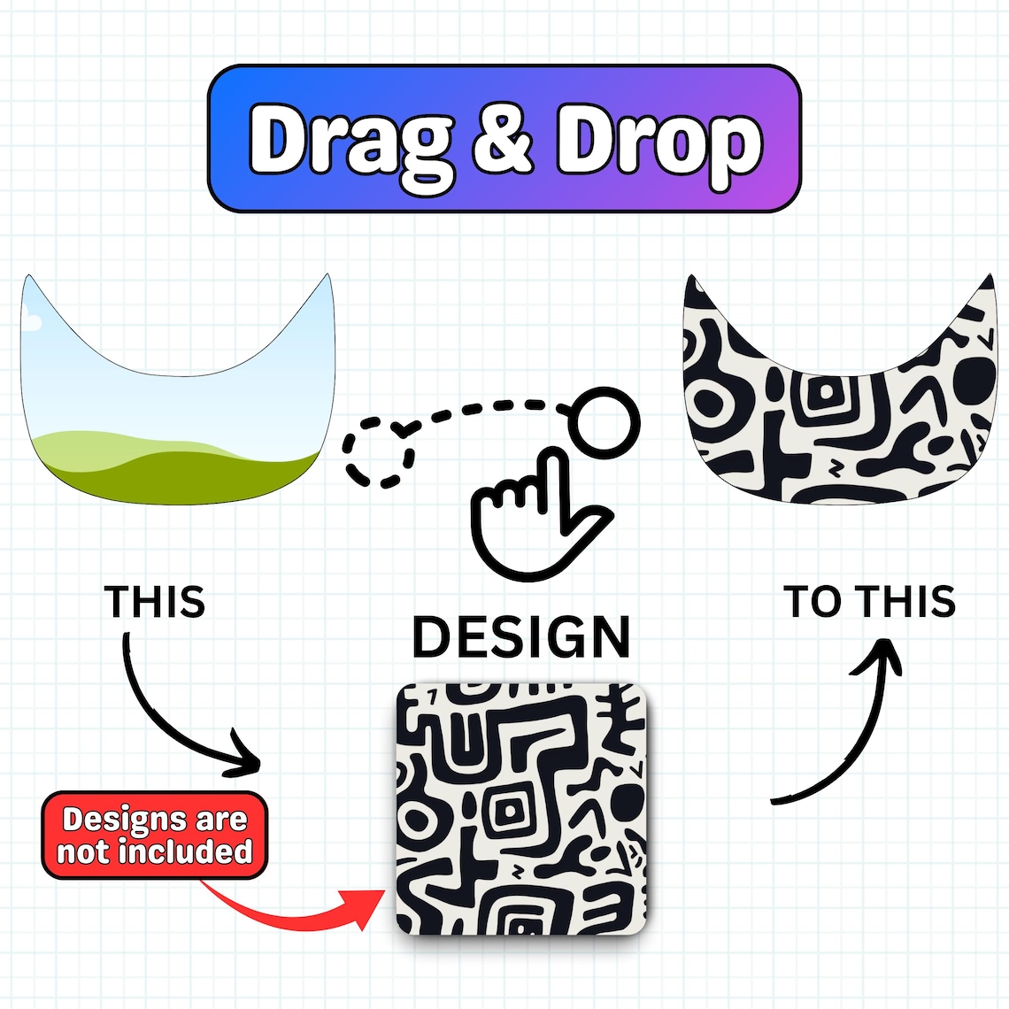 Trucker Hat Brim Template,baseball Hat Brim Template,trucker Hat ...