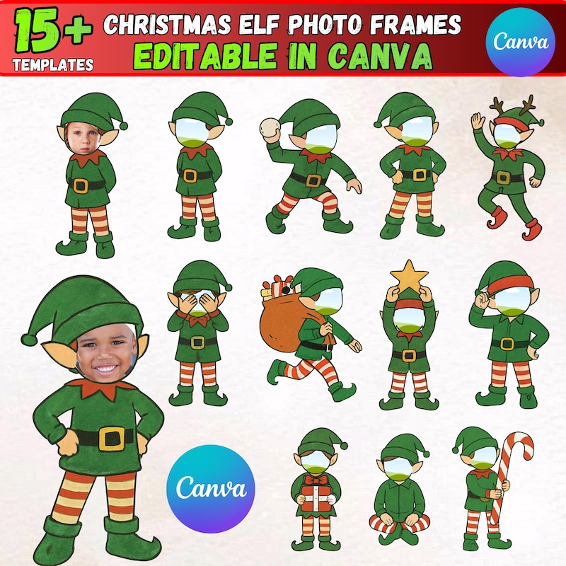 Elf Face Frames - Etsy