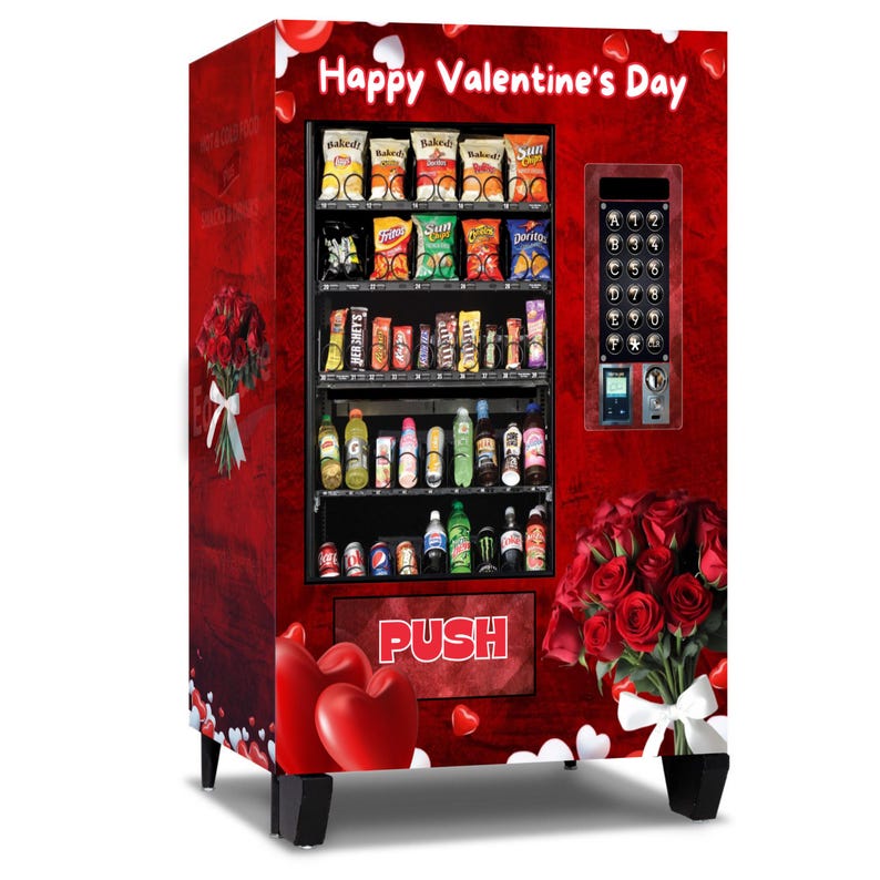Valentine's Day Vending Machine Templates,valentine's Vending Machine ...
