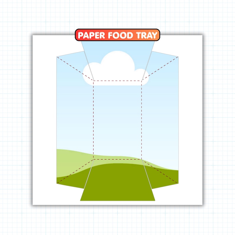 Food Box Templates Bundle, French Fries Box, Hot Dog Box, Food Tray ...