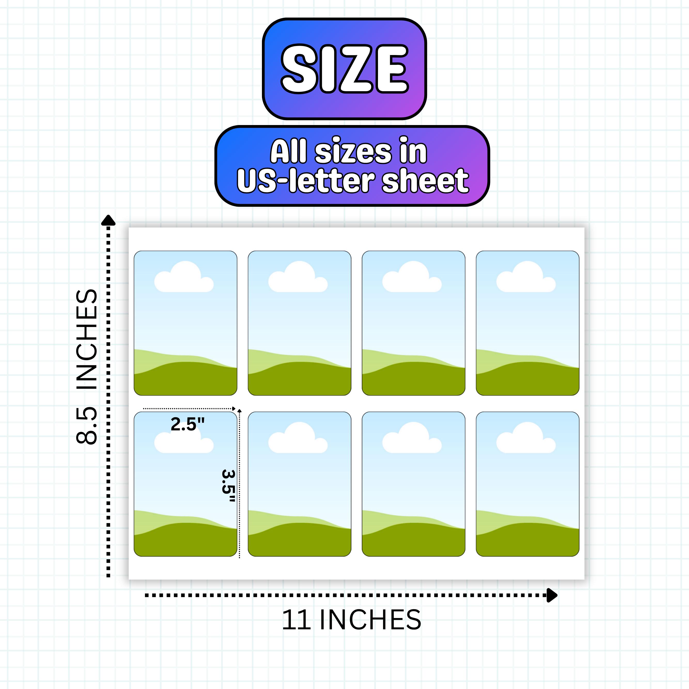 DIY Playing Card Templates, Printable Poker Cards, Blank Playing Cards ...