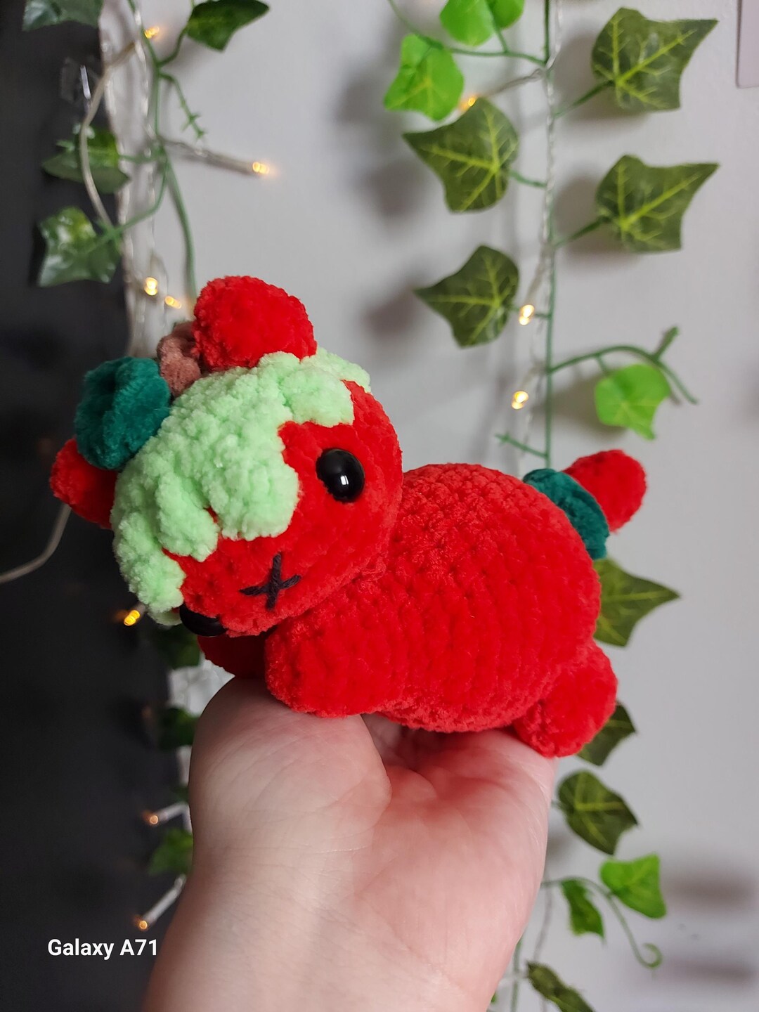 Poison Apple Kitty Crochet Plushie - Etsy