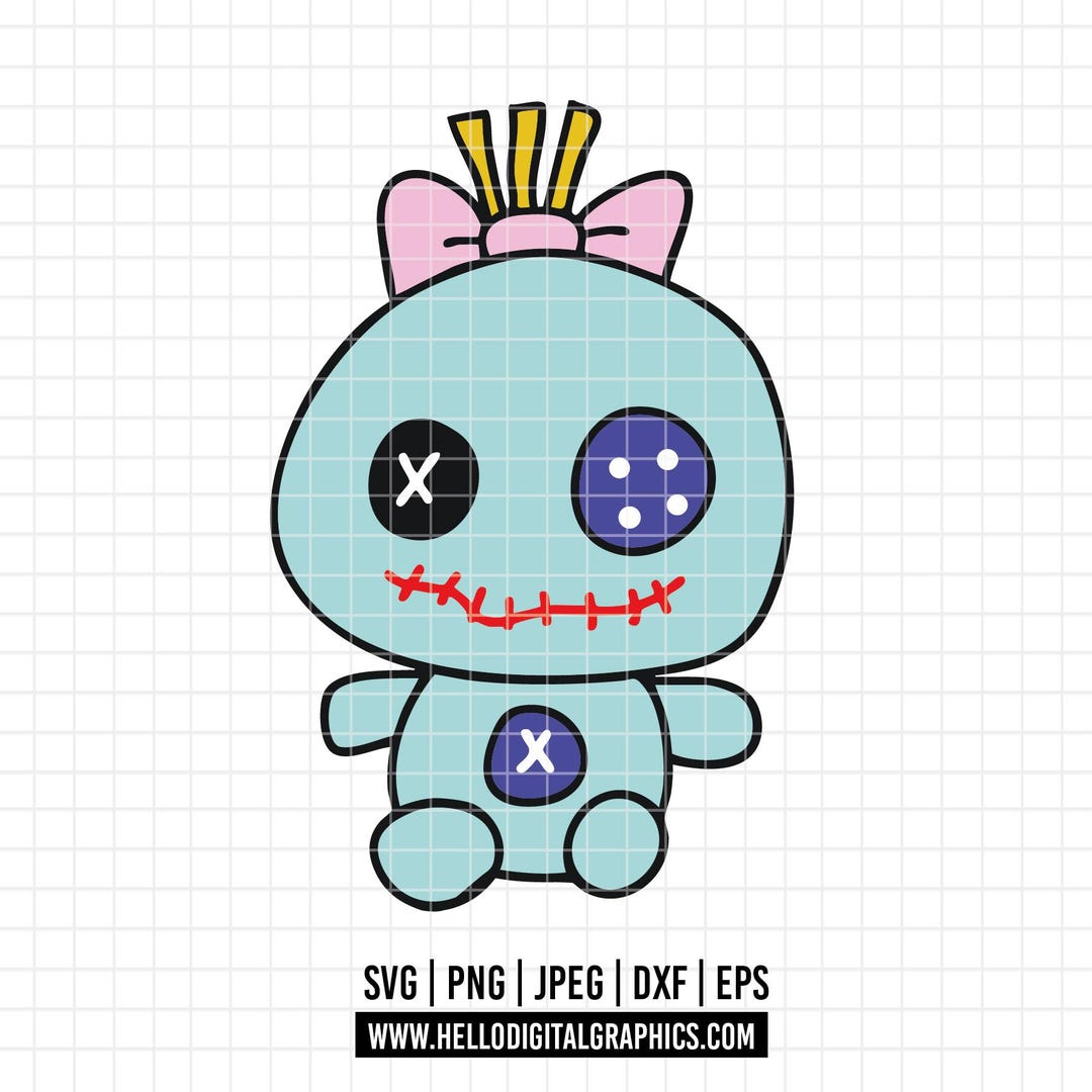 3101 - Scrump to Lilo & Stitch SVG, EPS, PNG - Scrump Clipart Vector ...