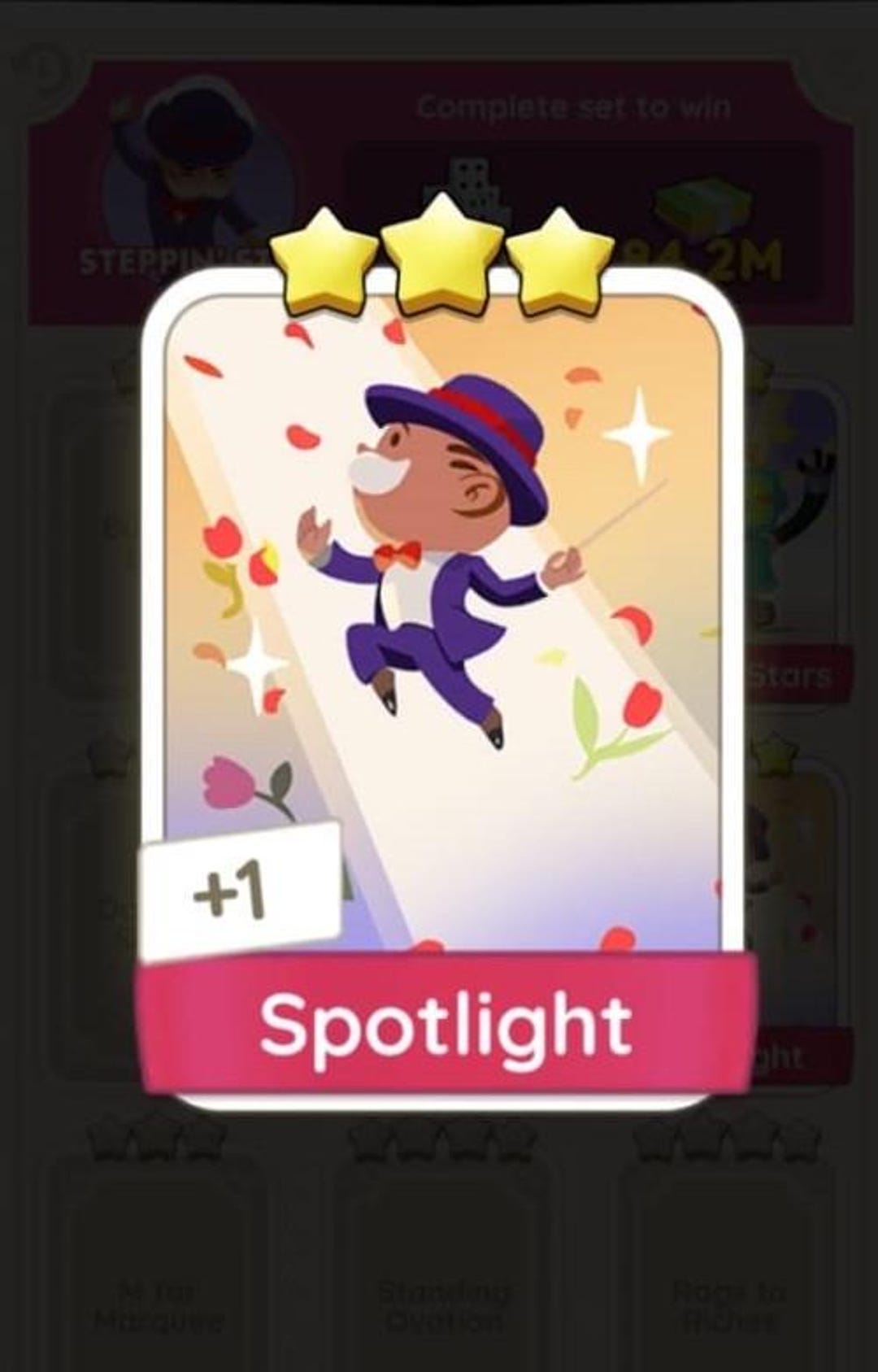 Spotlight - Monopoly Go!!! 3 Star Movie Night Album Fast Delivery - Etsy