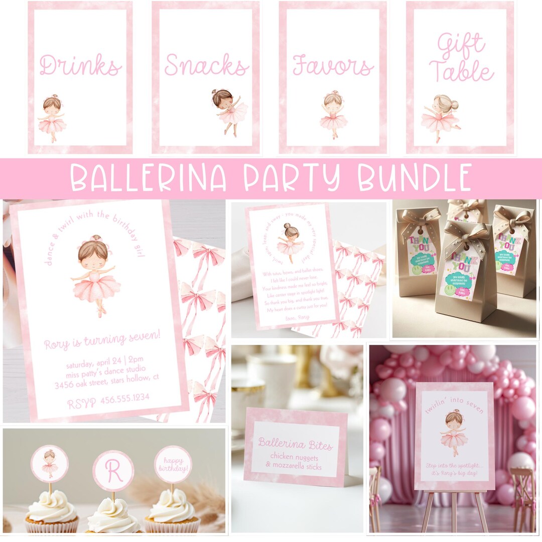 Ballerina Bundle - Etsy