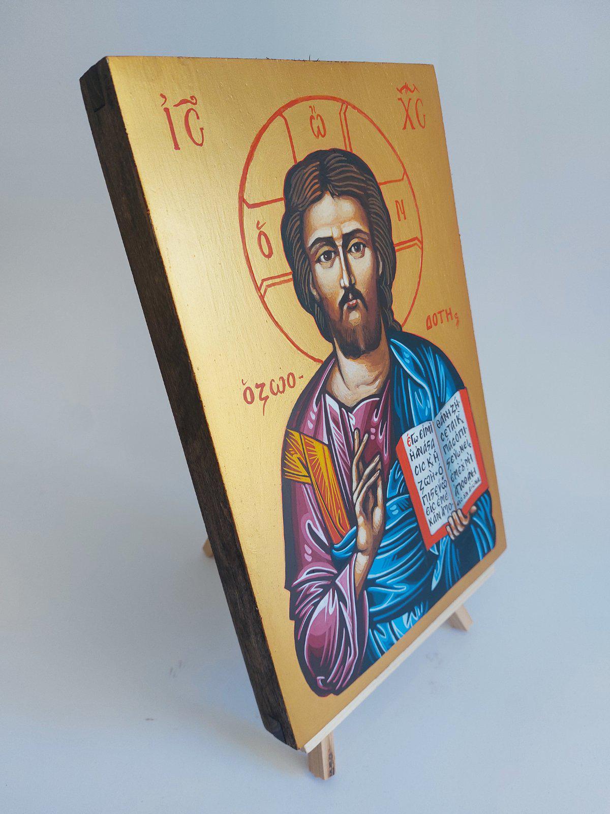 Jesus Christ the Life-giver Icon / Hand-painted Orthodox Icon - Etsy
