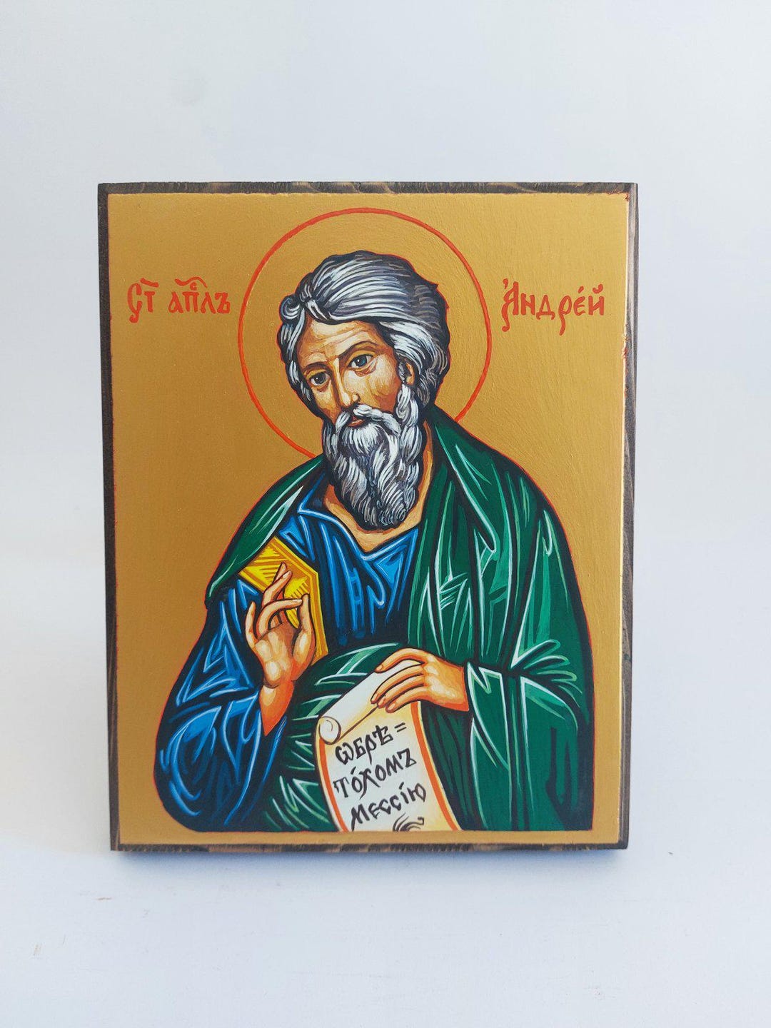 Saint Andrew the Apostle Icon / Hand-painted Icon - Etsy