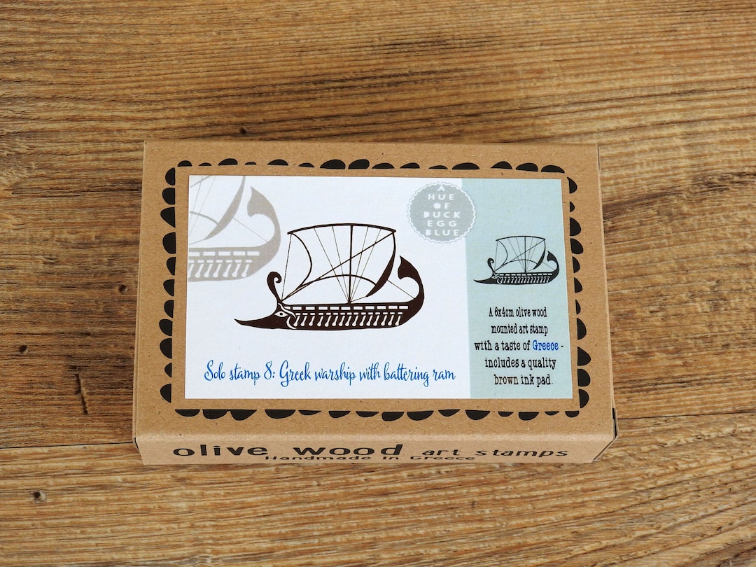 Greek Warship With Battering Ram Trireme Ancient Greece - Etsy