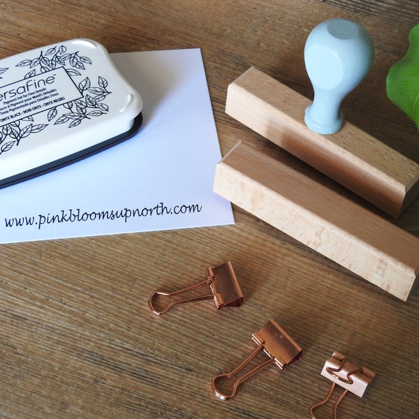 Text Rubber Stamp - Etsy