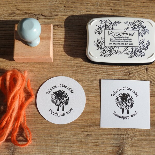 Yarn Rubber Stamp - Etsy