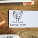 Spotty Hen Chicken Stamp Ex Libris Library Stamp Hen - Etsy