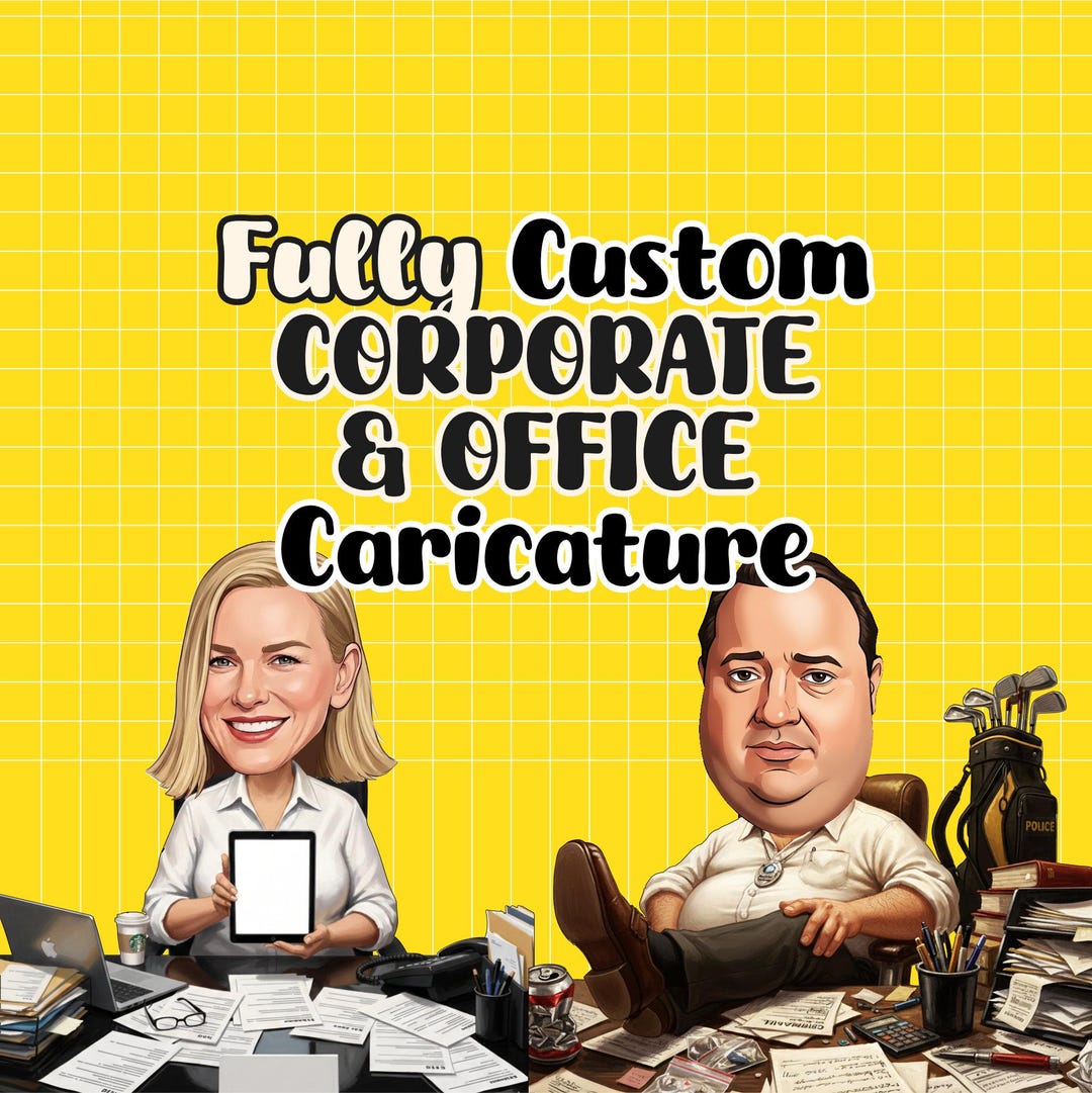 Office Caricature, Drawing Caricature, Caricature From Photo ...