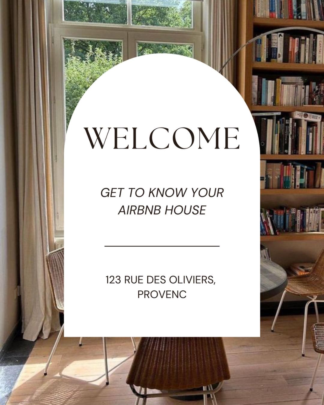 Airbnb Welcome Book Template | Editable Canva Guest Guide | Short-term ...