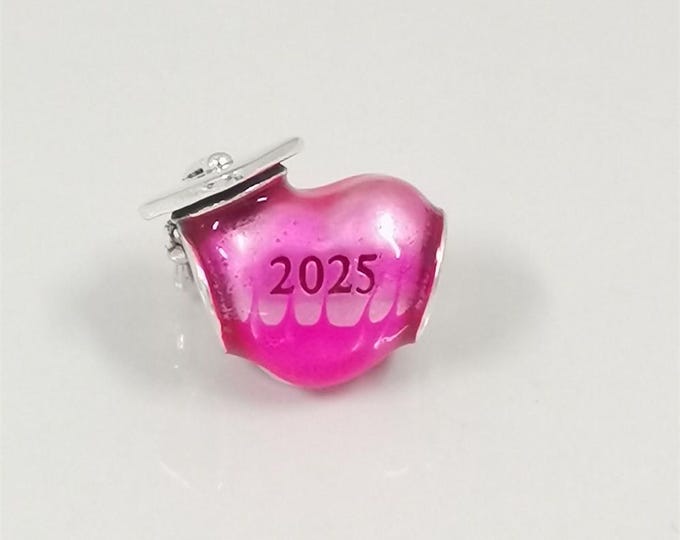 Pandora Graduation 2025 Heart Charm - Etsy