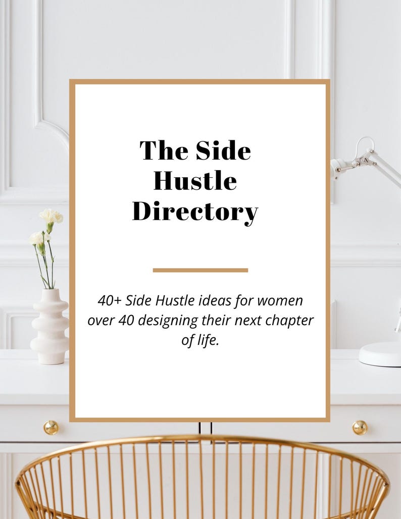 40+ Side Hustle Ideas for Women Designing Their Next Chapter of Life ...