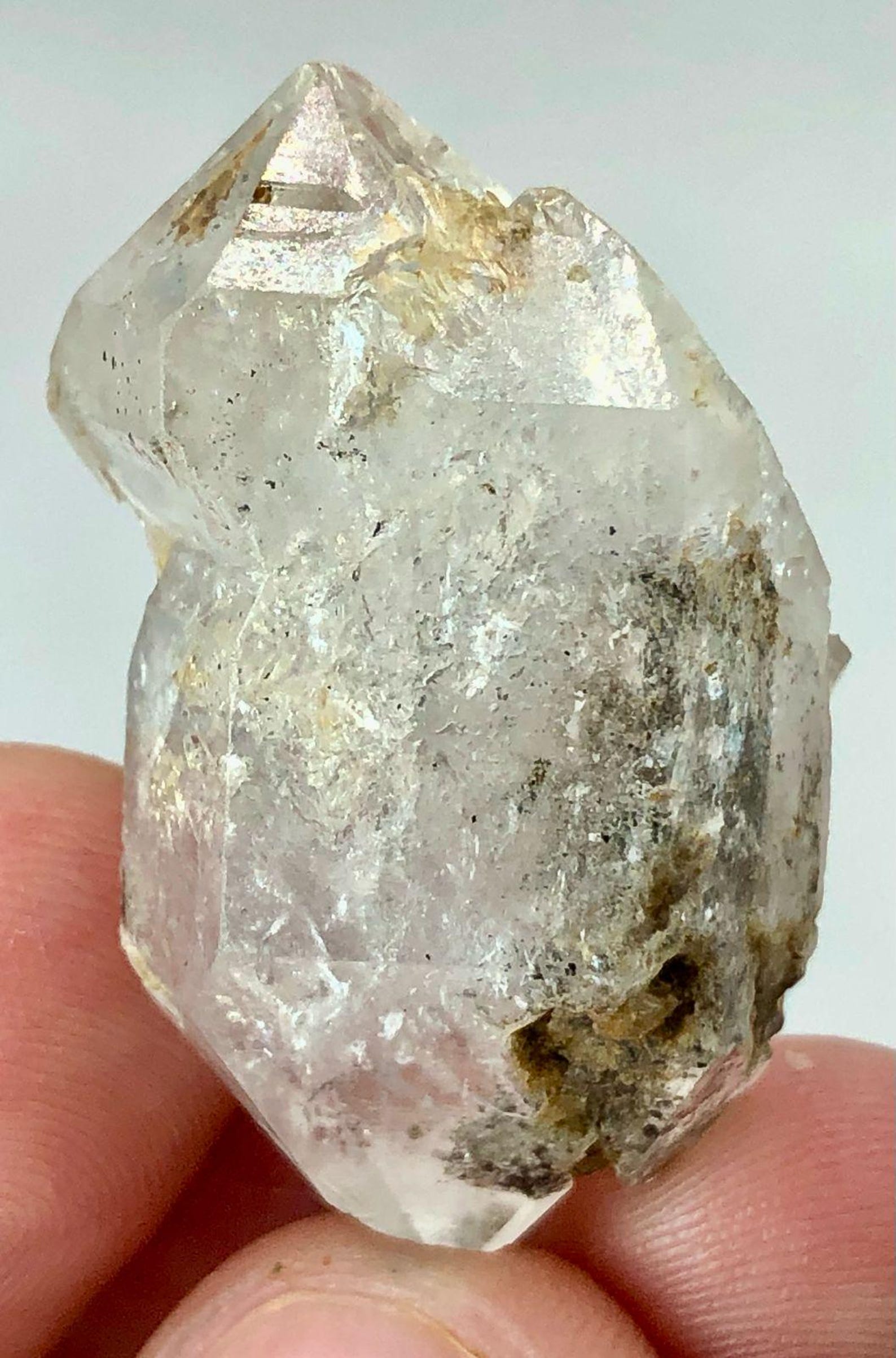 67 Carats Natural Well Terminated Window Quartz Crystal From Kharan ...