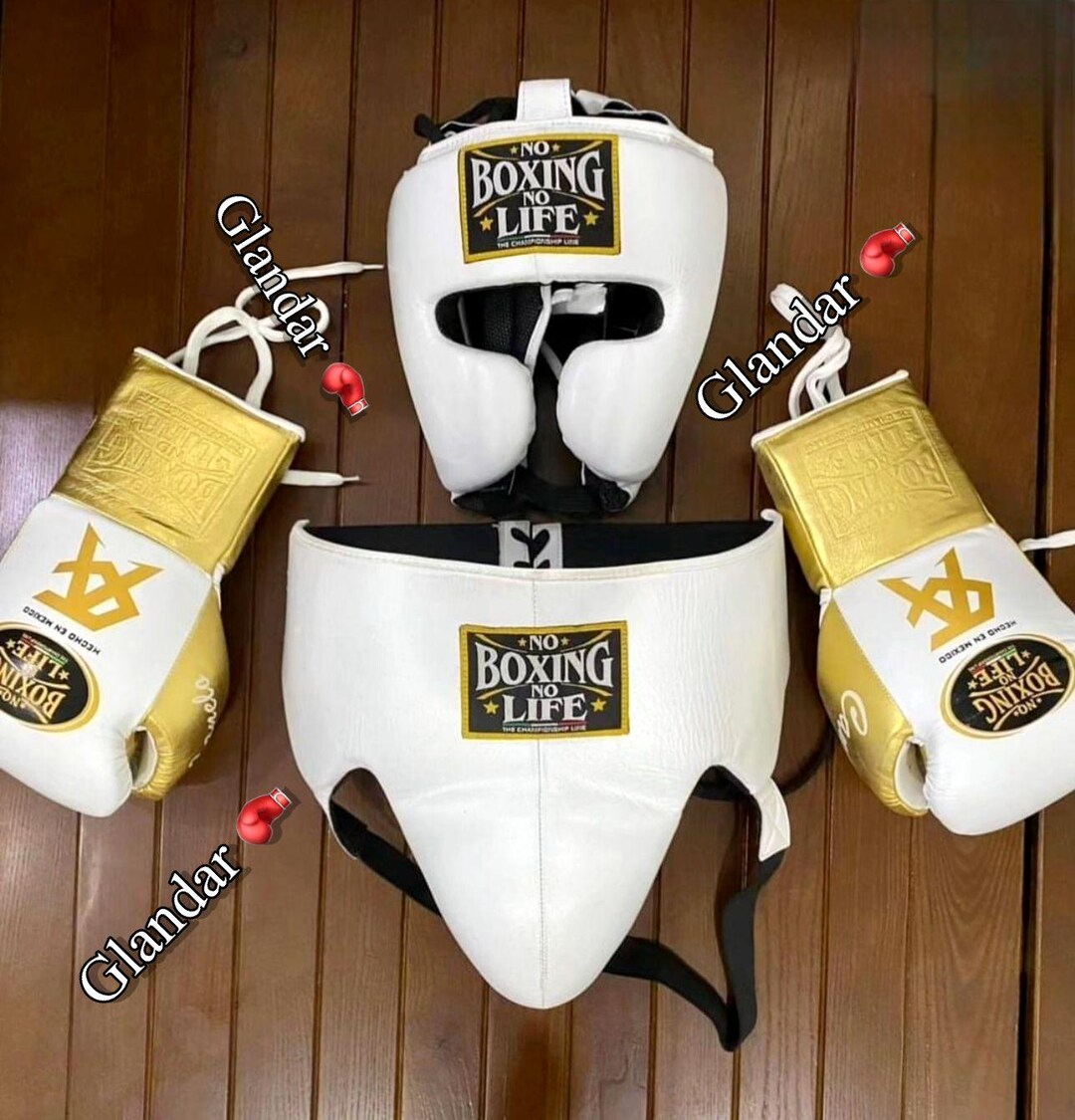 Customized Canelo Handmade No Boxing No Life Boxing Gloves | Premium ...