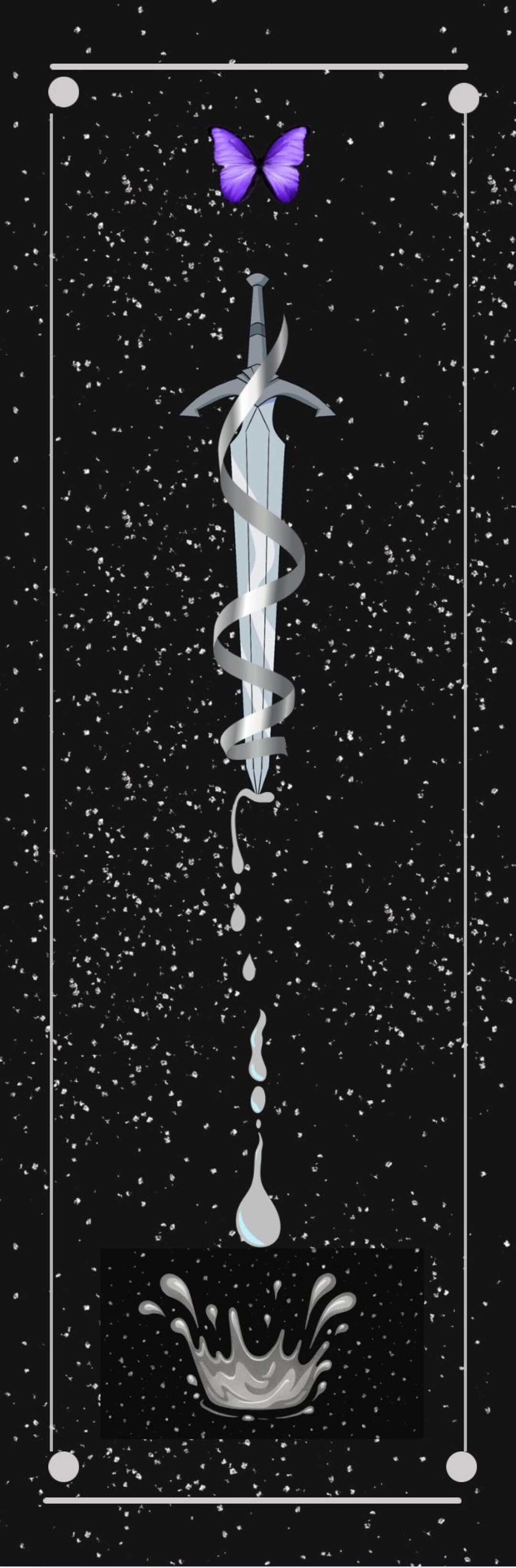 Bookmark Quicksilver Inspired - Etsy