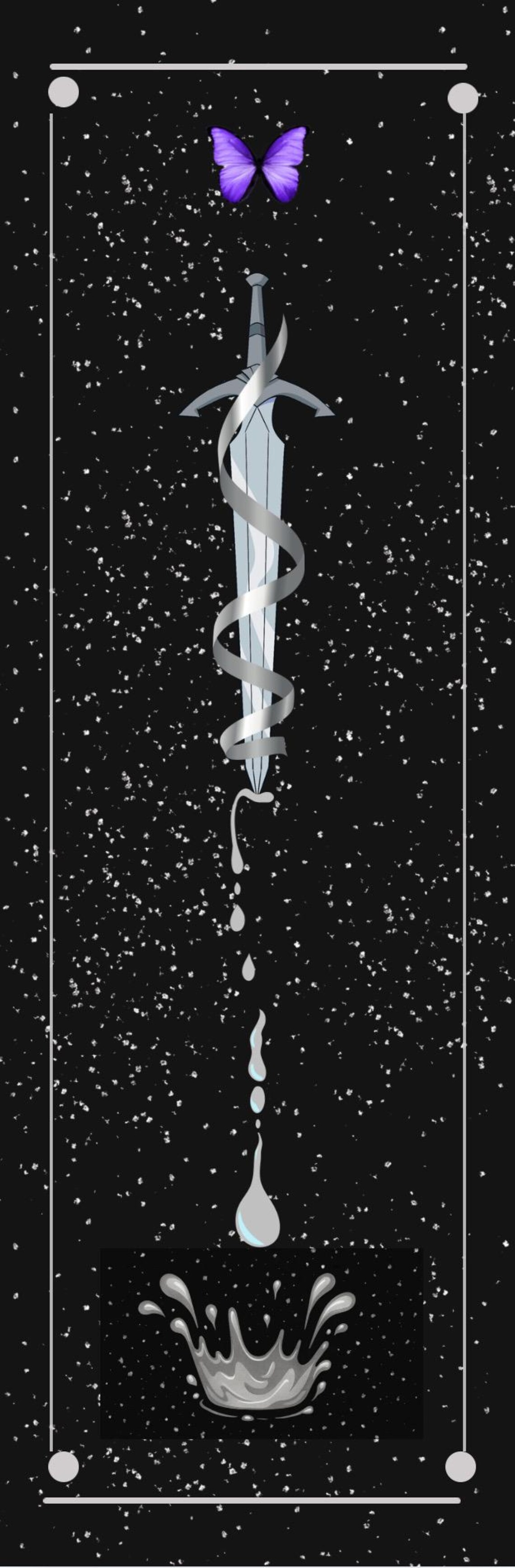 Bookmark Quicksilver Inspired - Etsy