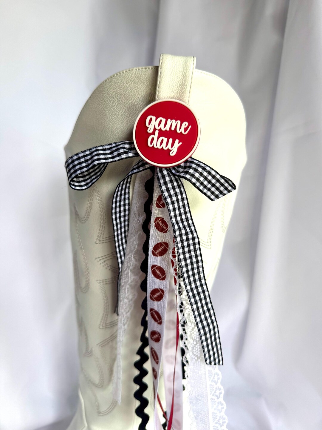 Boot Buttons, Boot Bows, Collage Game Day, Alabama, Bama, Crimson Tide ...