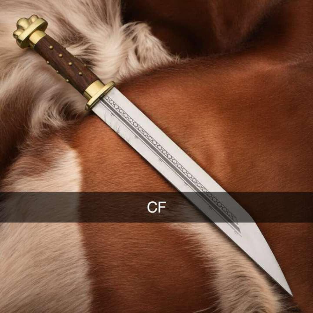 Hand Forged Viking Seax Sword, Carbon Steel Norse Blade, Nordic Sax ...