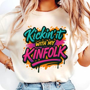 Kickin' It With My Kinfolk PNG – Urban Graffiti Family Reunion ...