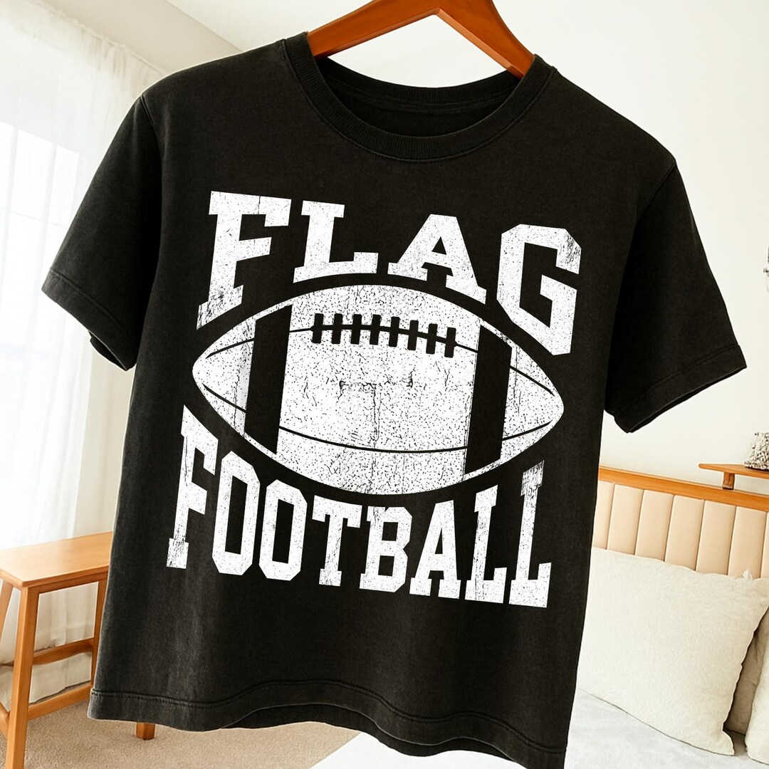 Flag Football PNG - Distressed Flag Football Design for Players ...