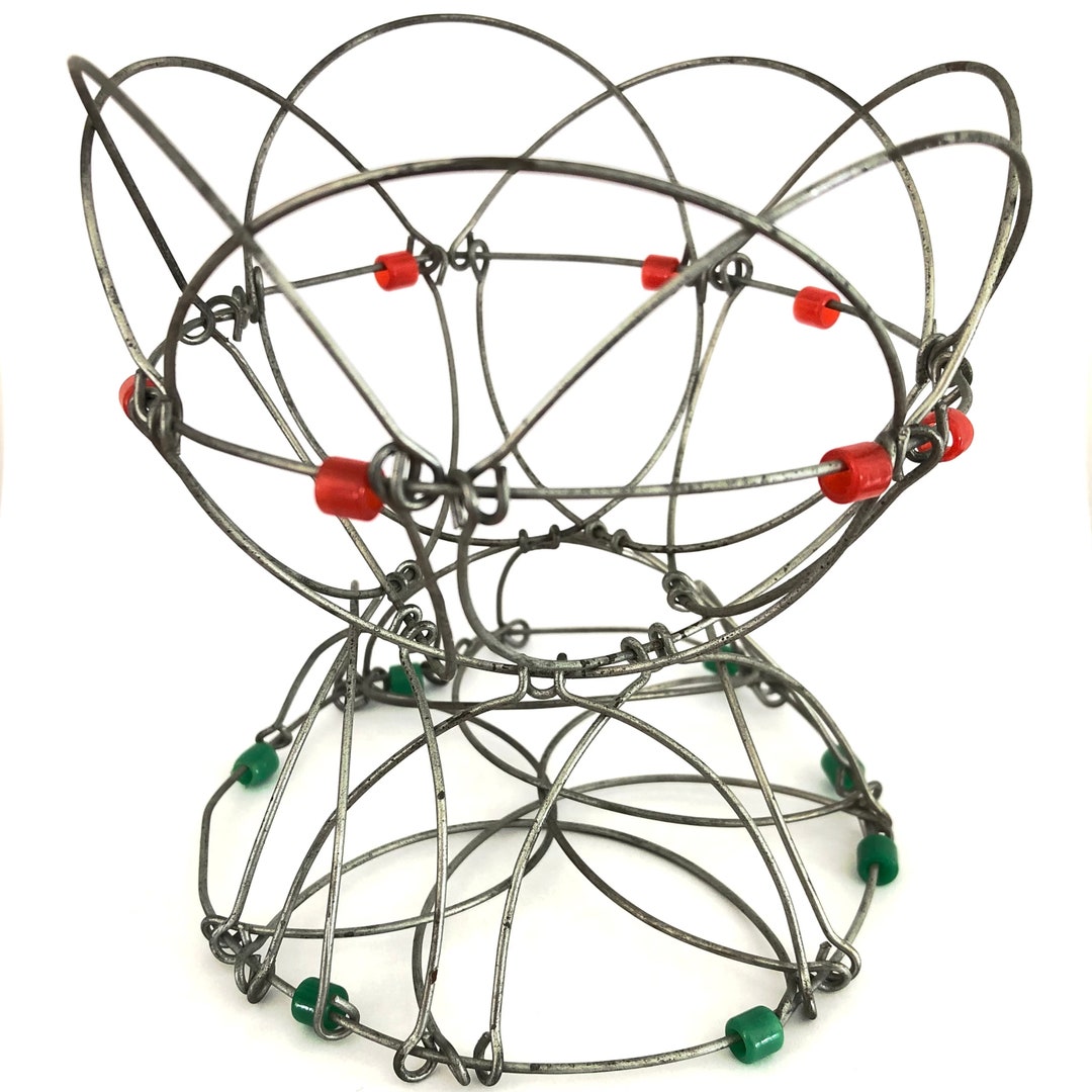 Vintage Wire Mandala Beaded Toy, Fidget Toy - Etsy