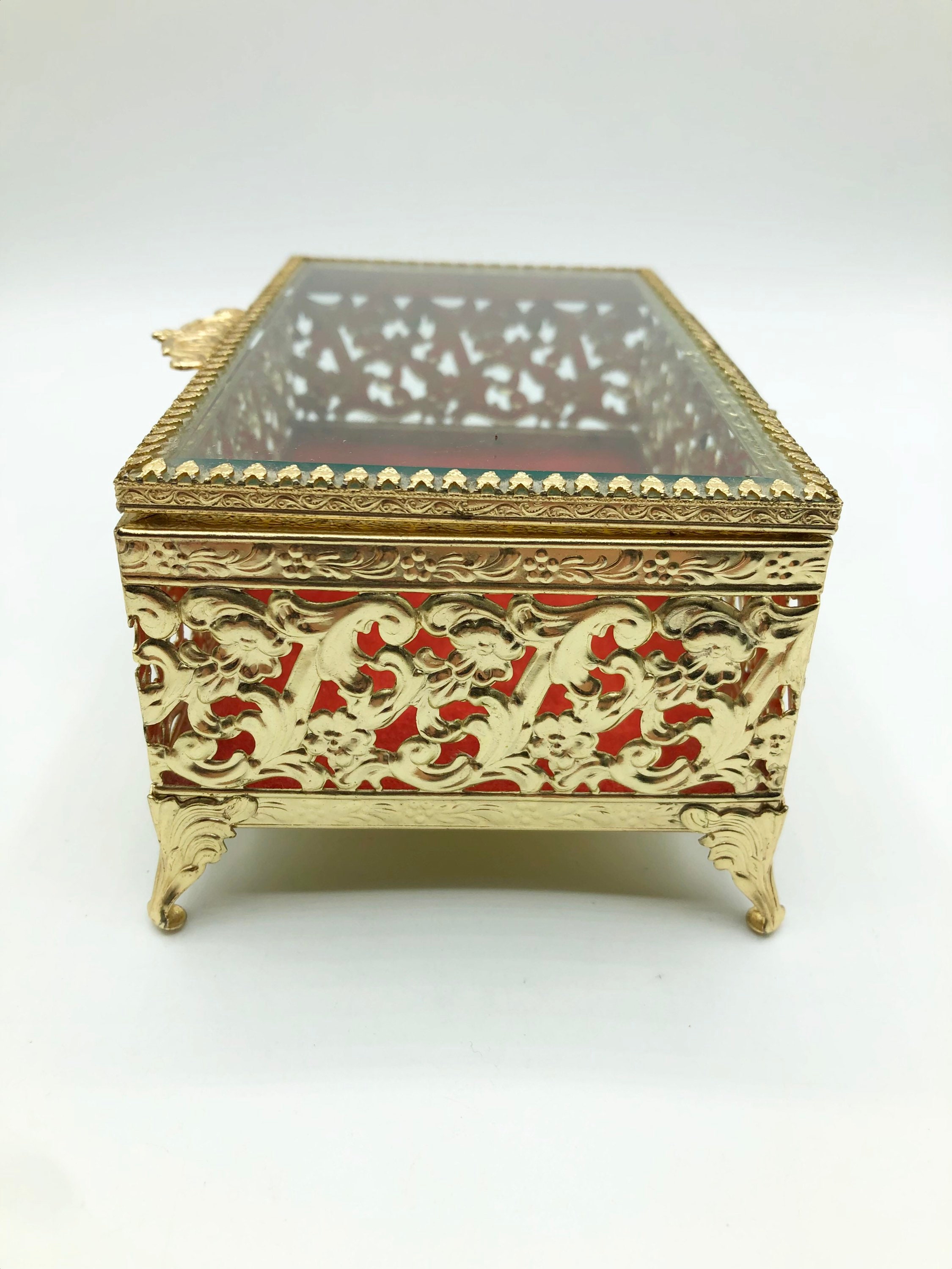 Vintage Avon Jewelry Box Trinket Box - Etsy