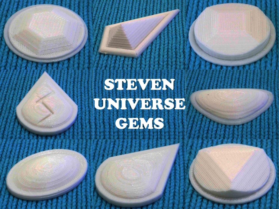 Steven Universe Gemstones Set - Etsy