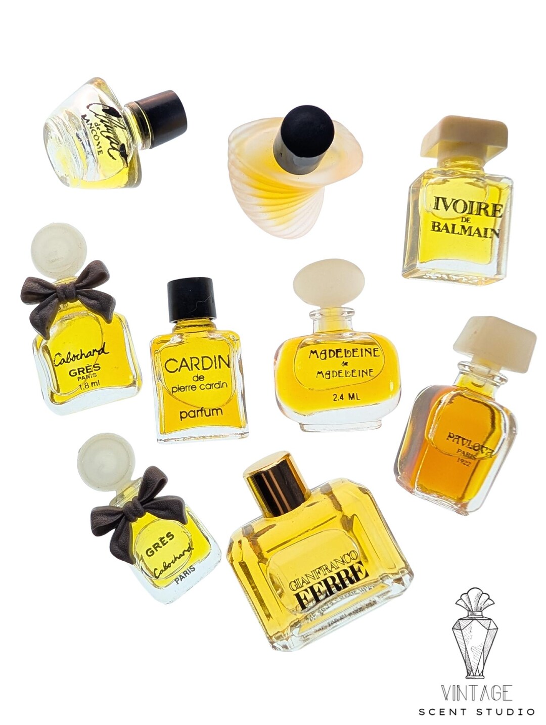 Vintage Perfume Micro Minis 2ml – Collectible Tiny Miniatures – Lancôme ...