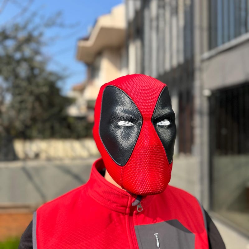 Deadpool Mask - Etsy