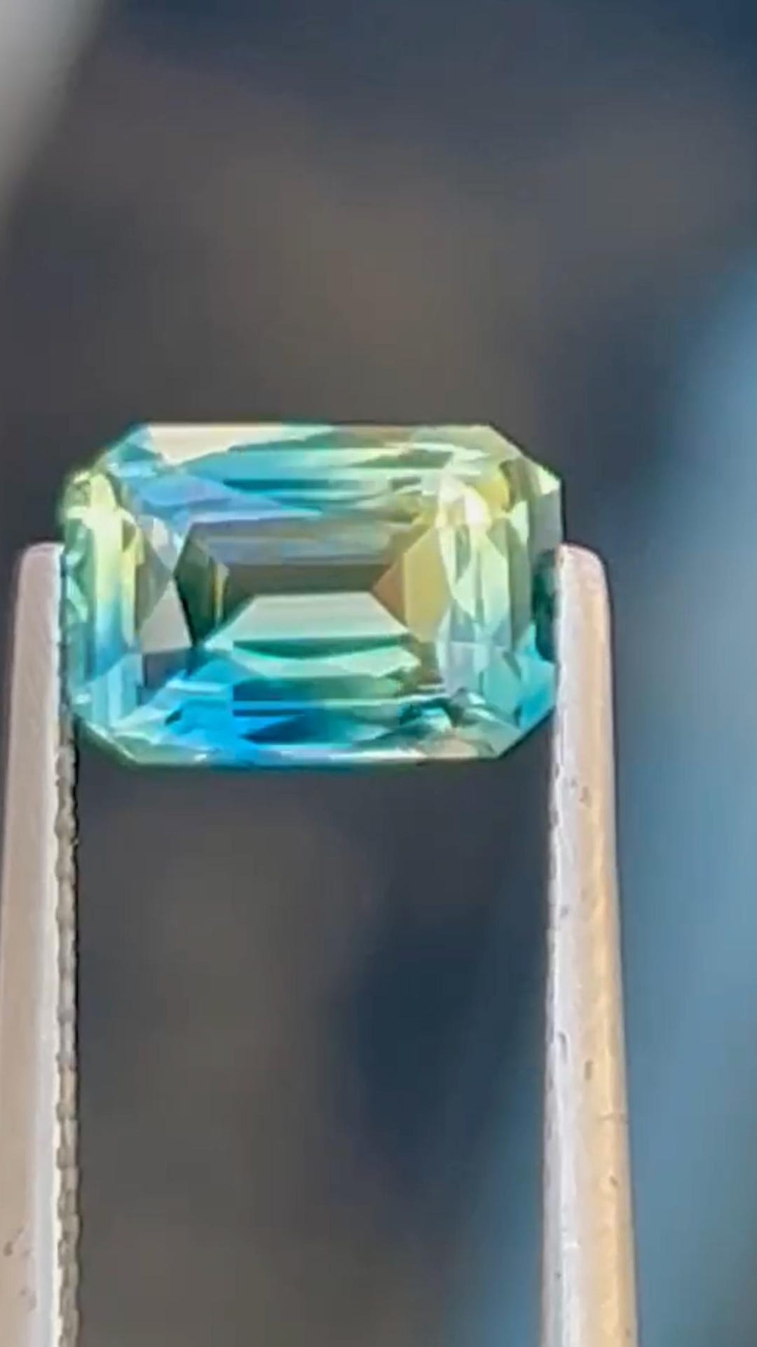 Natural Bi-color Sapphire From Sri Lanka 2 Carat Unheated Untreated ...
