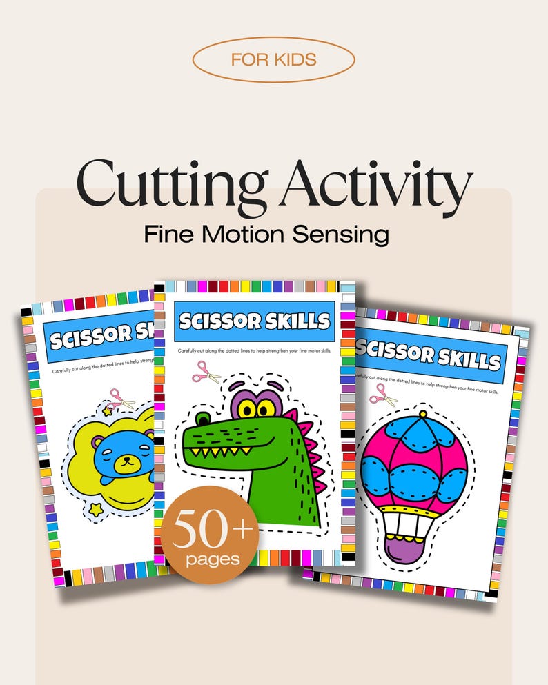 Fine Motor Busy Board Printable Kit, Special Education Toddler Book ...