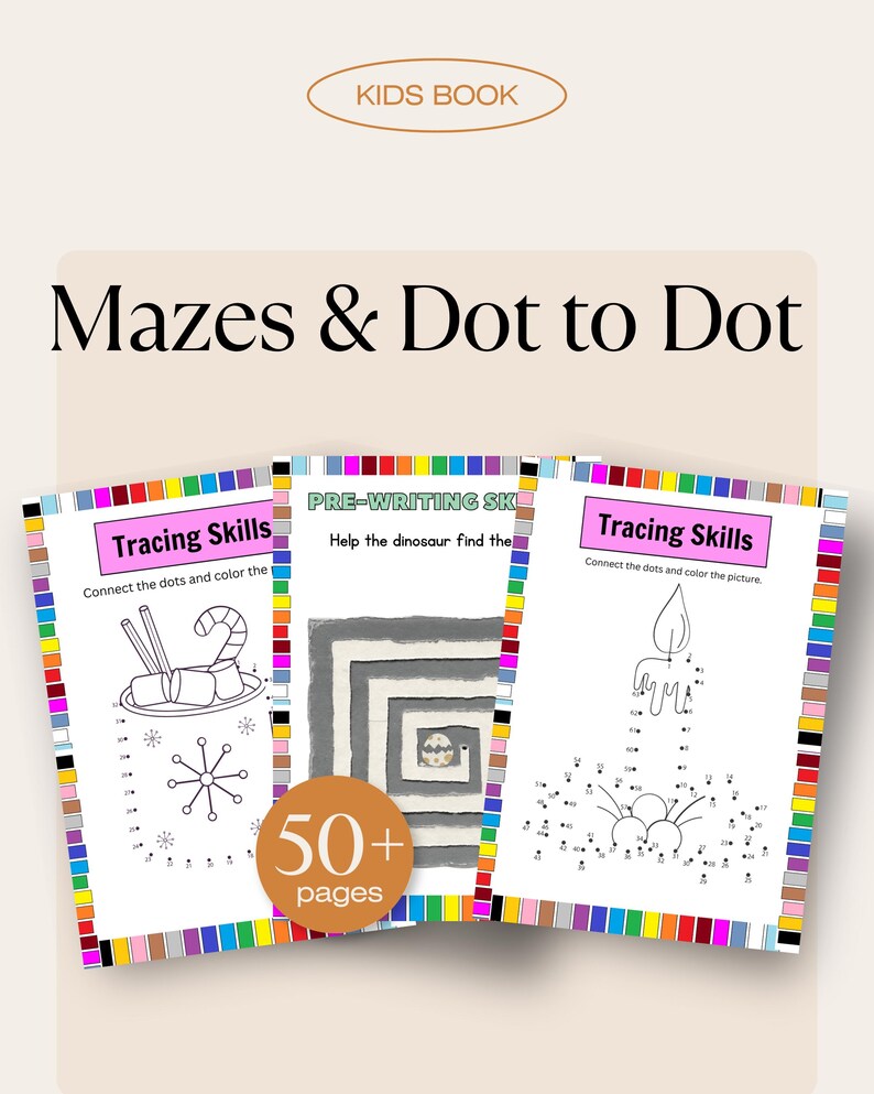 Fine Motor Busy Board Printable Kit, Special Education Toddler Book ...