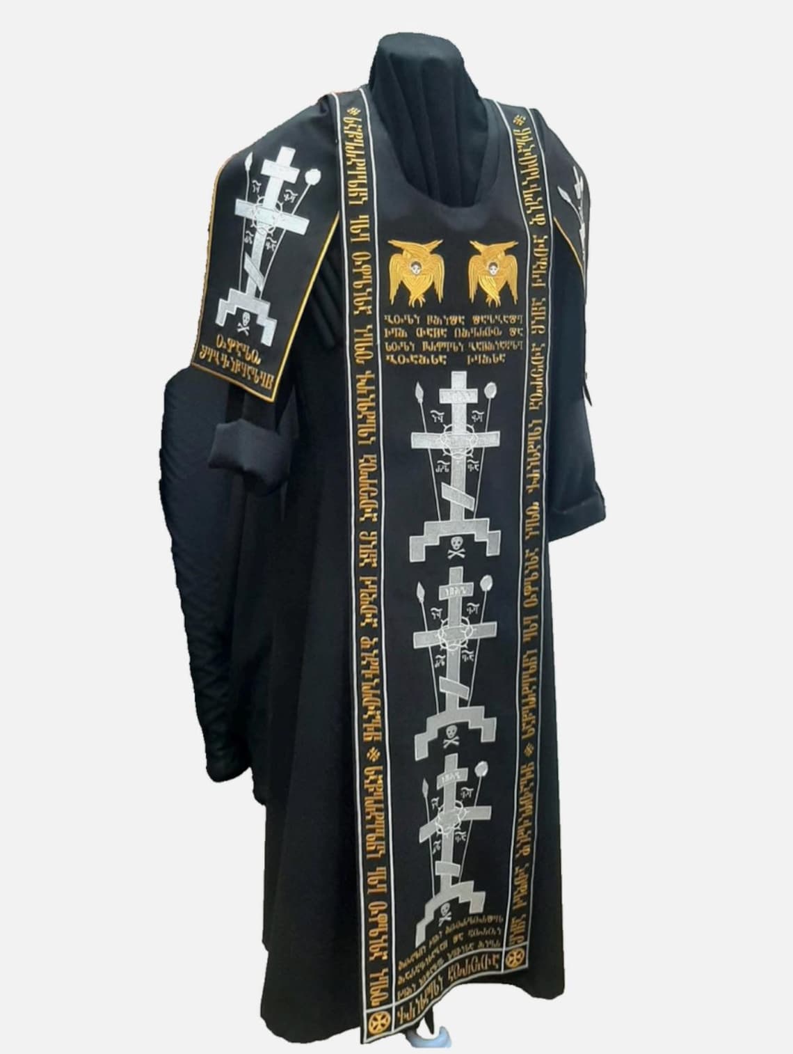 Orthodox Christian Monastic Monk Great Handmade Schema Cross Stitch ...