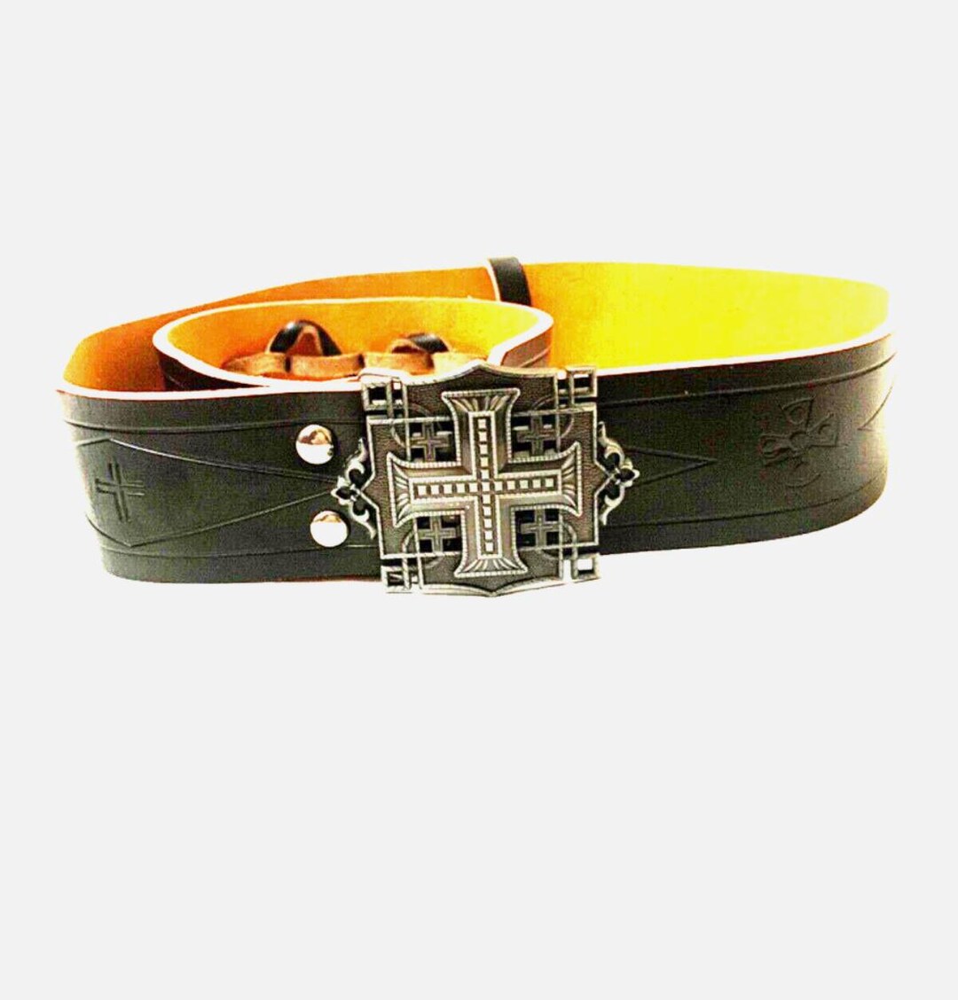 Orthodox Christian Priest Leather Belt - Etsy