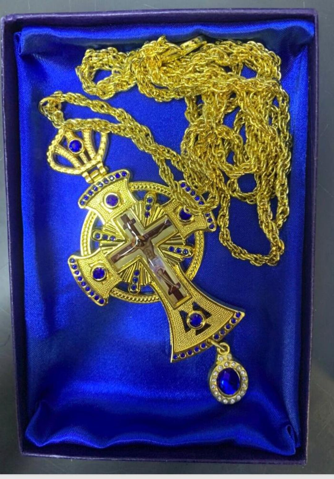 Orthodox Christian Pectoral Cross.religious Necklace.christian Gifts - Etsy