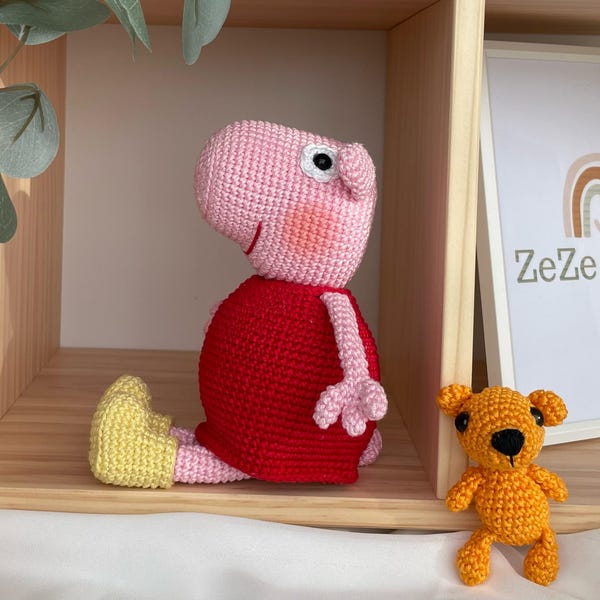 Peppa Pigs Teddy Bear - Etsy