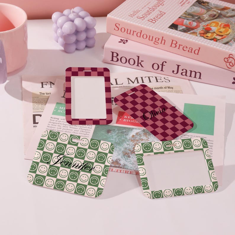Customized Badge Holder,slide Closure Id Holder,pretty ID Holder ...