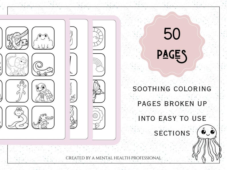Mental Health Coloring Pages, Art Therapy Coloring Pages Printable, Art ...