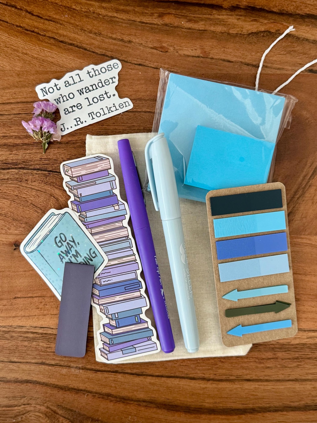Annotation Kit for Book Lovers | Stationery Gift for Women | Bookish ...