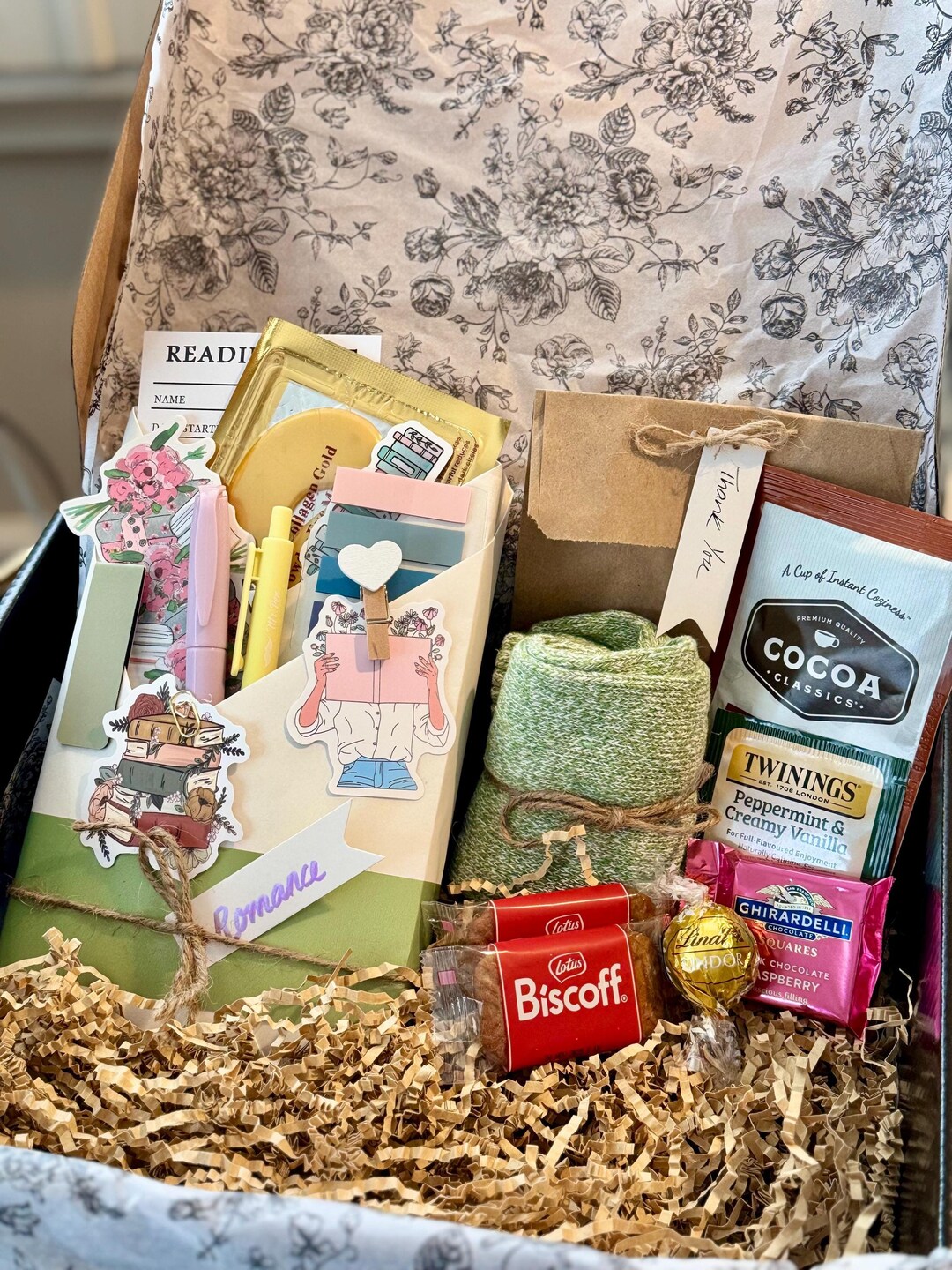 Deluxe Personalized Blind Date With a Book Gift Box | Mystery Book ...