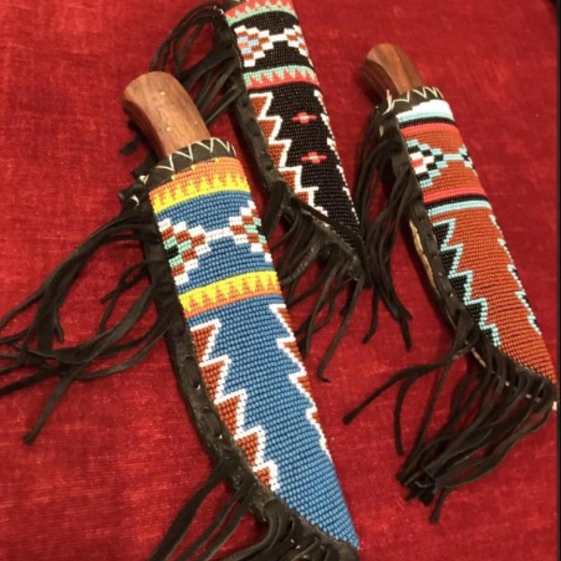 Native Knife Sheath - Etsy