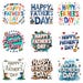 37 PNG Happy Father's Day Clipart Bundle, Father's Day PNG Design, 1st ...