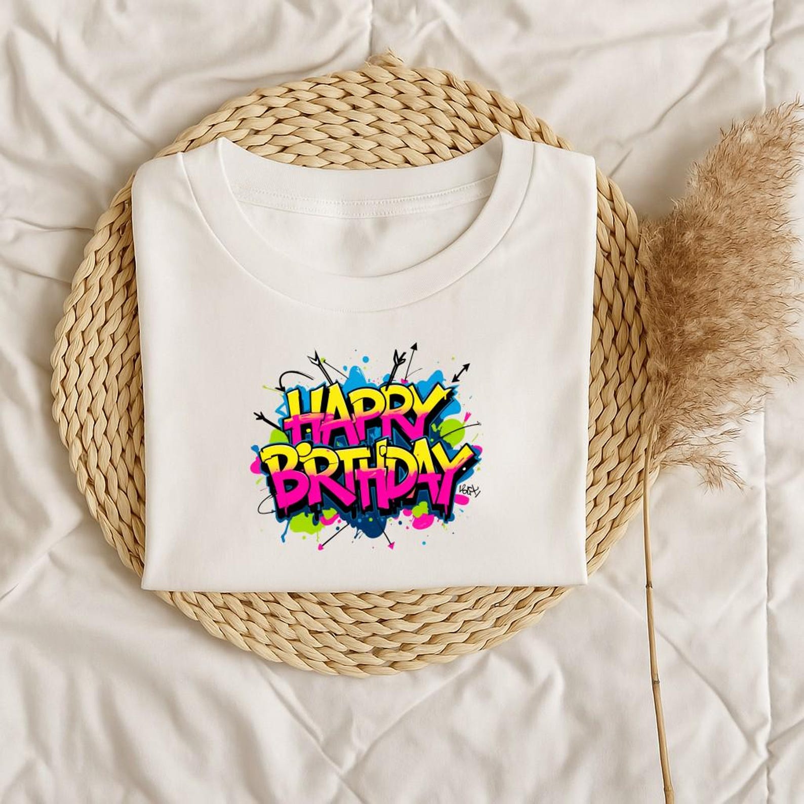 Happy Birthday Graffiti Clipart - 23 PNG, Bright Birthday Lettering ...