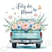 14 PNG Feliz Día Mamá Clipart, Spanish Mother’s Day Watercolor ...