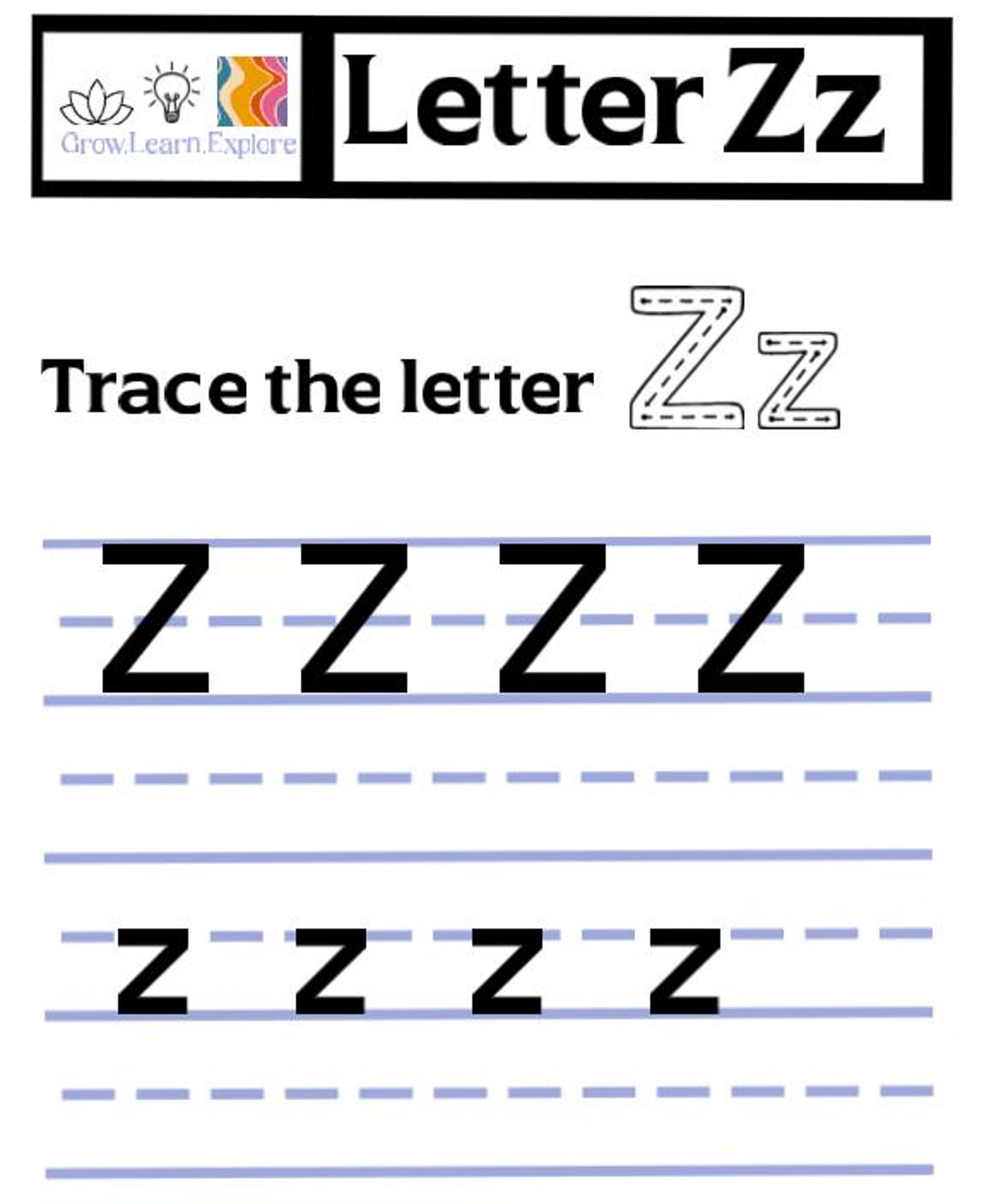 Practice Writing Tracing Abcs Alphabet Letters Worksheet Printable ...
